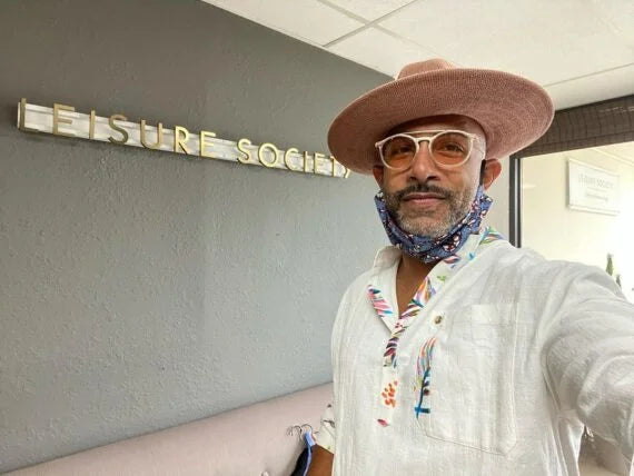 The Chi Actor Joel Steingold Visits The Leisure Society Showroom