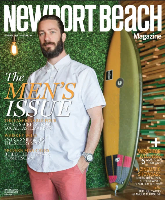 Shane Baum featured in Newport Beach Magazine – Leisure Society