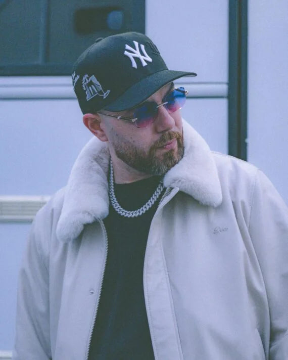 Rapper ‘Murda’ in his Custom Rimless Sunglasses – Leisure Society