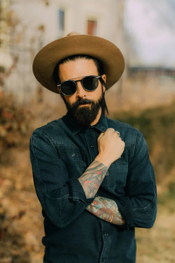 Dashboard Confessional’s Chris Carrabba and Armon Jay wearing Leisure ...